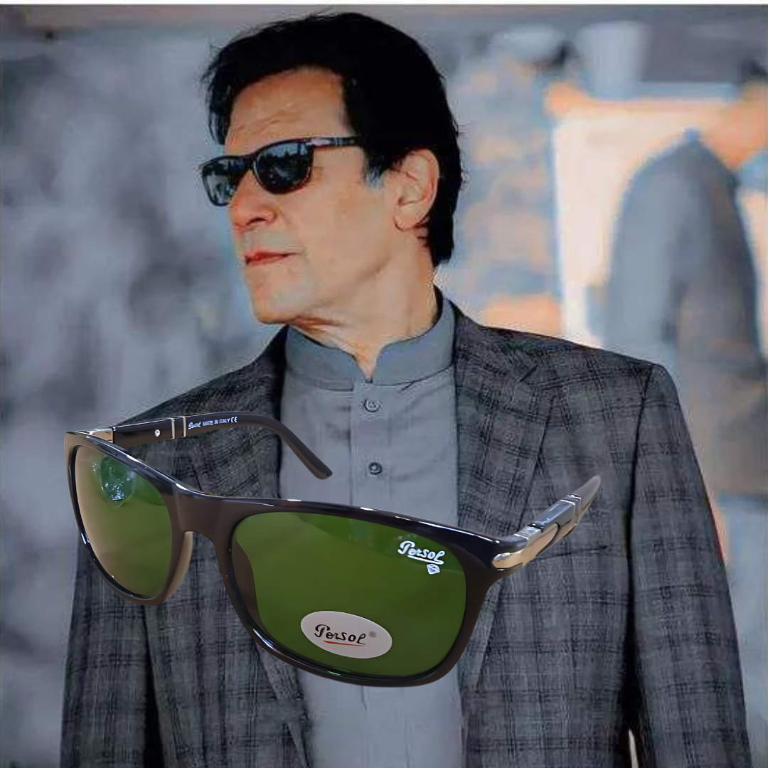 Persol Wayfarer Design Polished Surface (Imran Khan)+ Frame for Optics ...